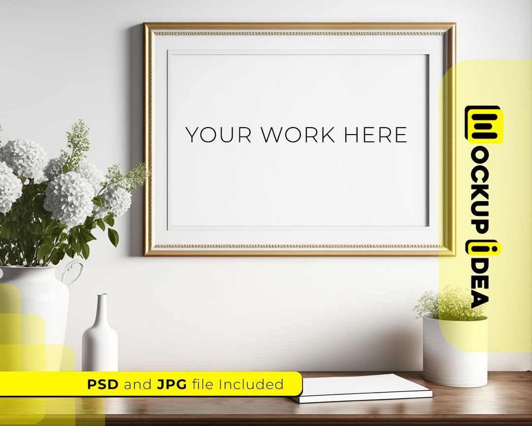 Frame Mockup, Modern Mockup, Interior Mockup, Mockup Frame, Digital ...
