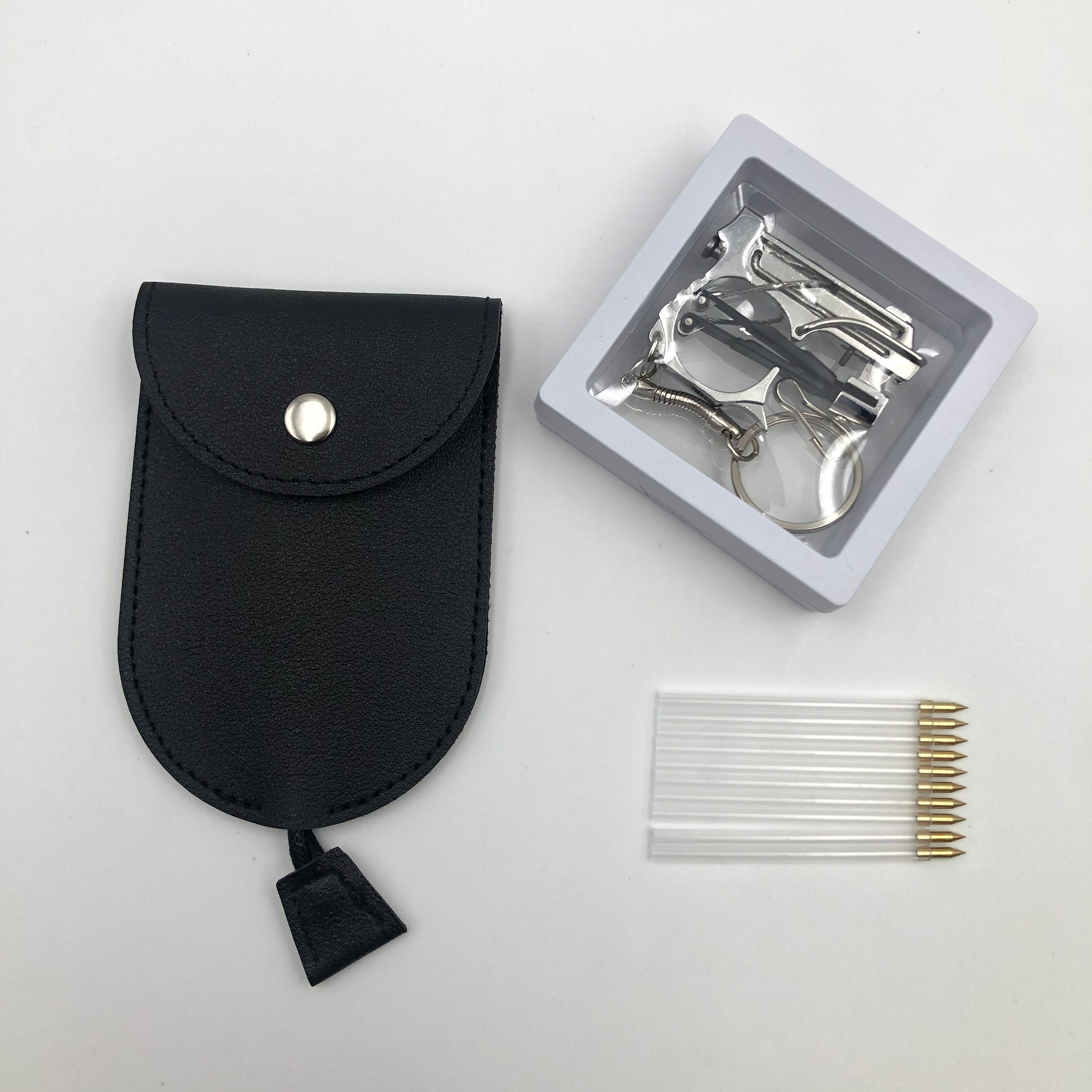 Keychain Style Folding Mini Crossbow Cobra Mini Crossbow Metal Casting ...