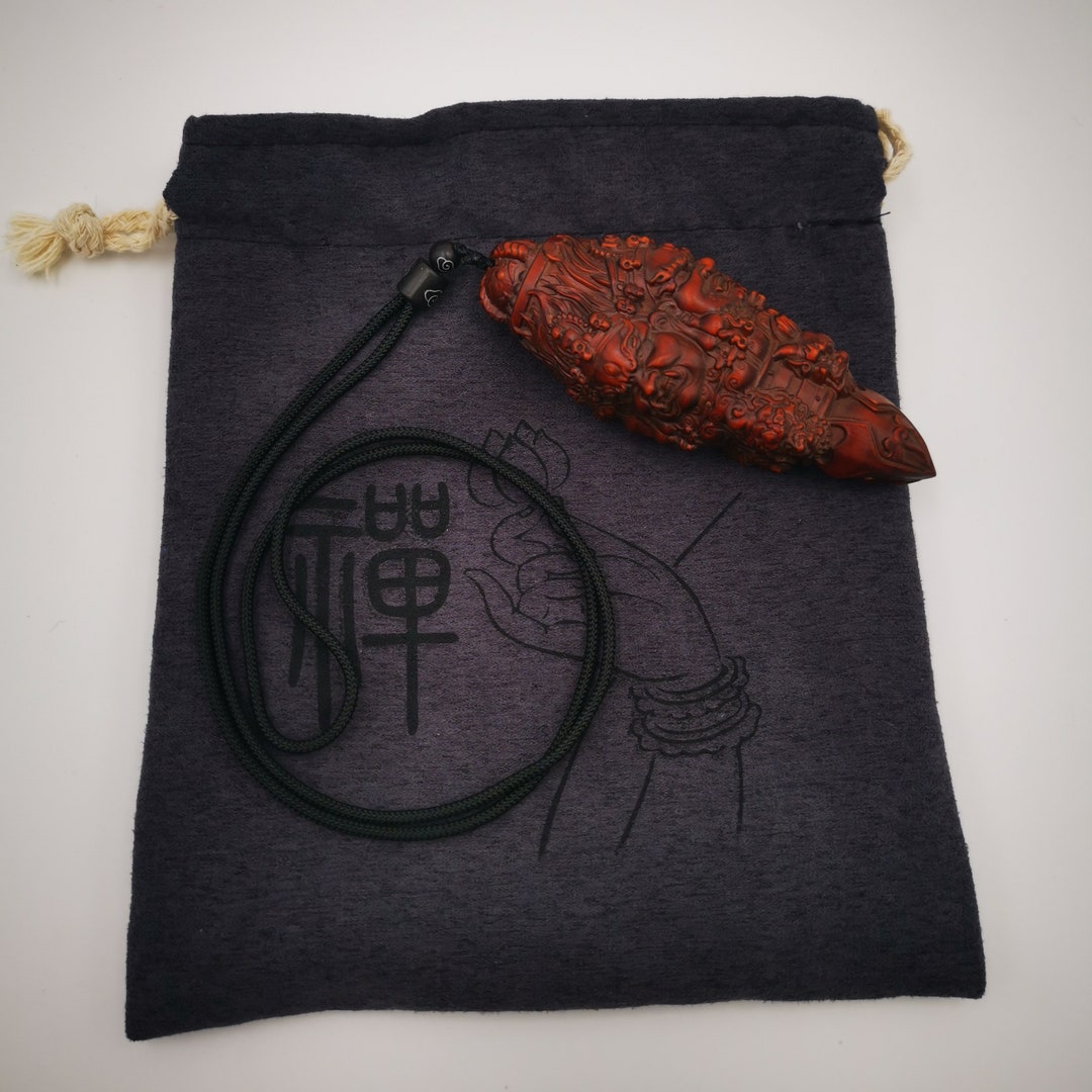 Divine Protection: Handcrafted Black Heaven's Demon-slaying Staff ...