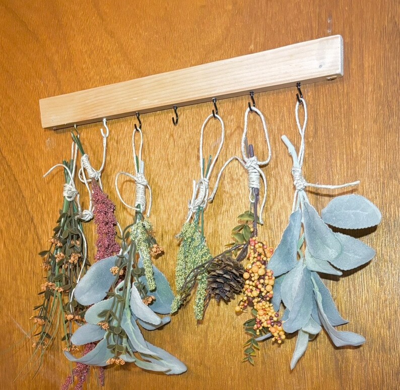 2 - Medicinal Herb Racks, POPLAR Drying Hanger, Summer Harvest Drying ...