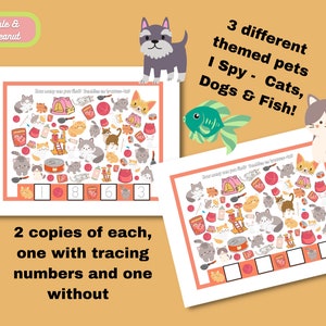 I Spy Printable Activity, Search and Find Toddler Game, Preschool ...