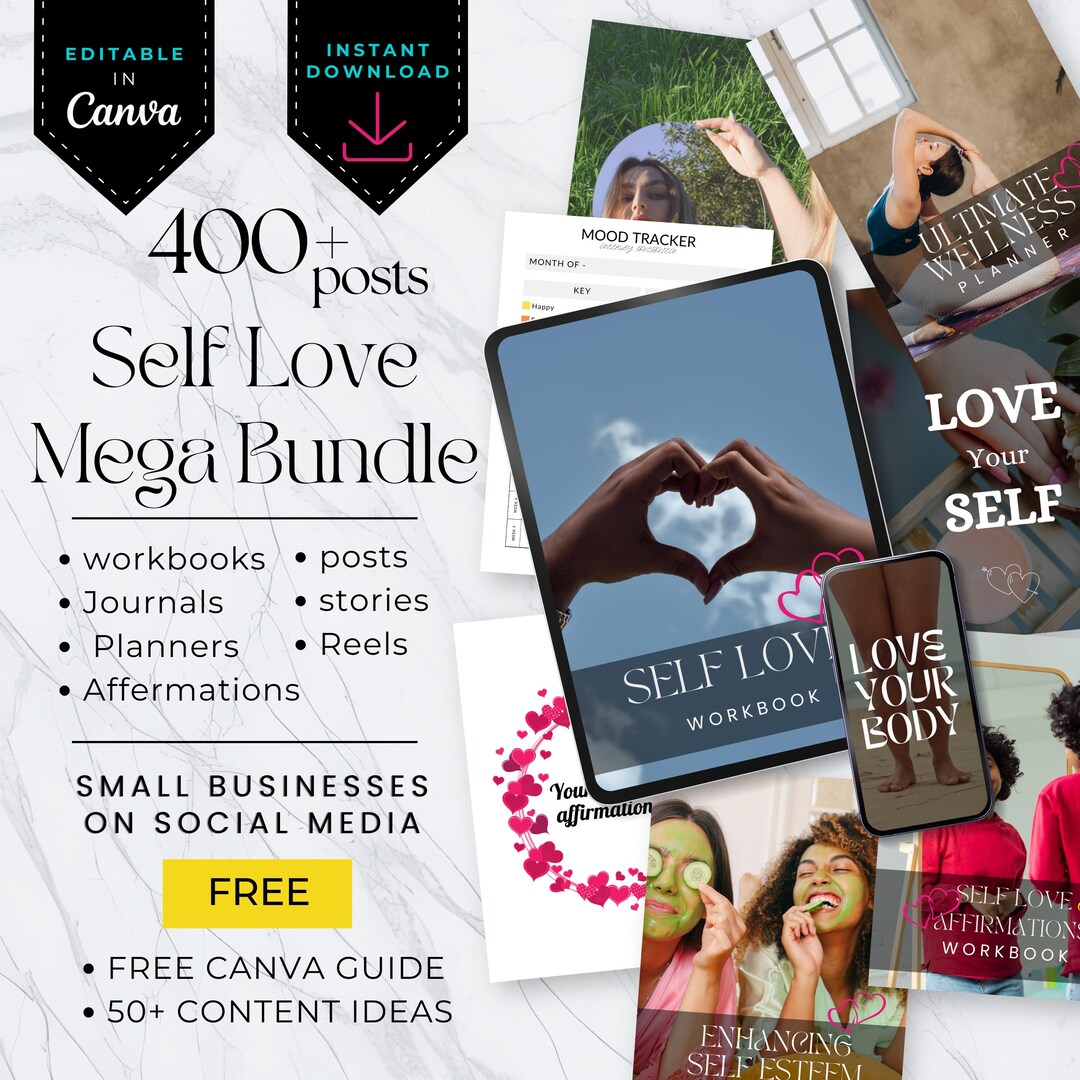 Self-love Bundle | Self-reflection | Inspirational Reels | Self Love ...