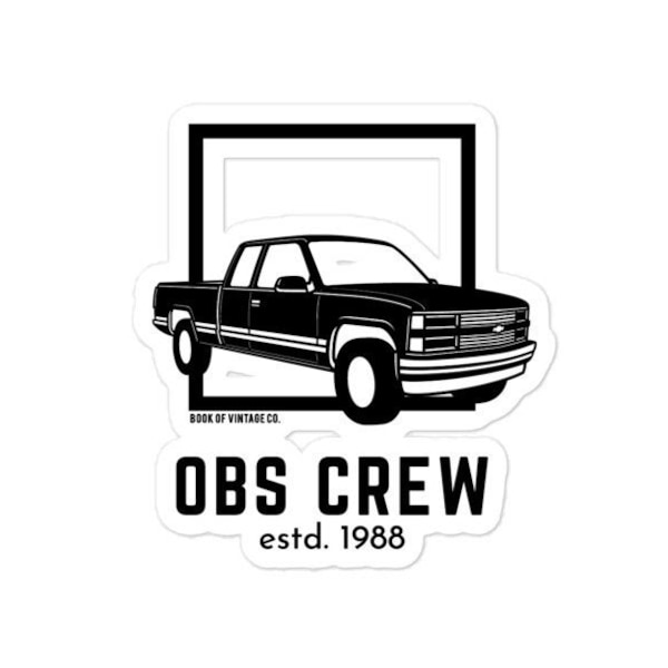 Obs Chevy Truck - Etsy Sweden