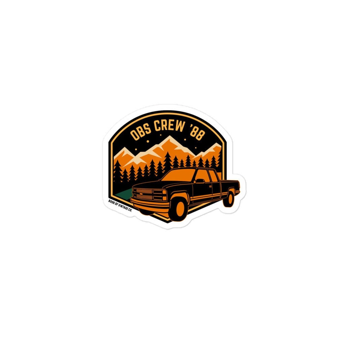 OBS Extended Cab Old Body Style Pickup Truck Orange off Road Wilderness ...