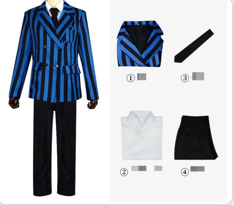 Wednesday Adams Halloween Costume Etsy