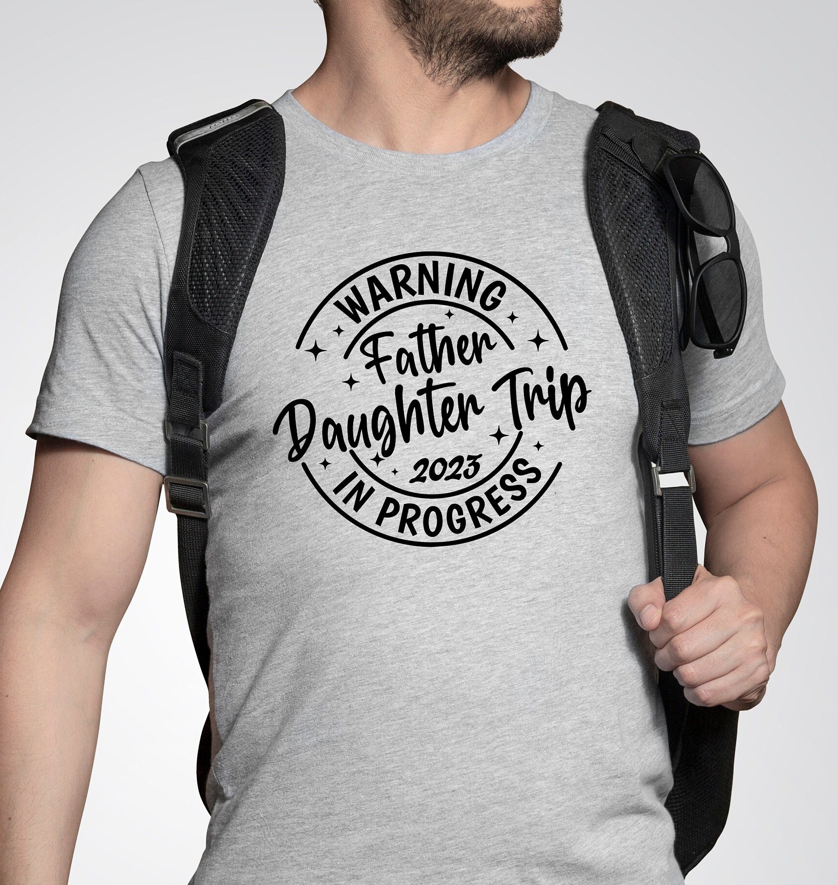 Warning Father Daughter Trip in Progress Shirt, Father Daughter Trip ...