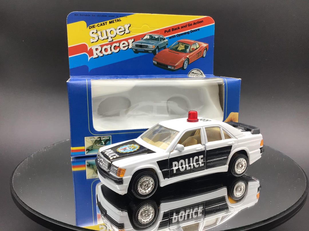 Mercedes Benz 190E Police Vintage Boxed Diecast Model Car - Etsy