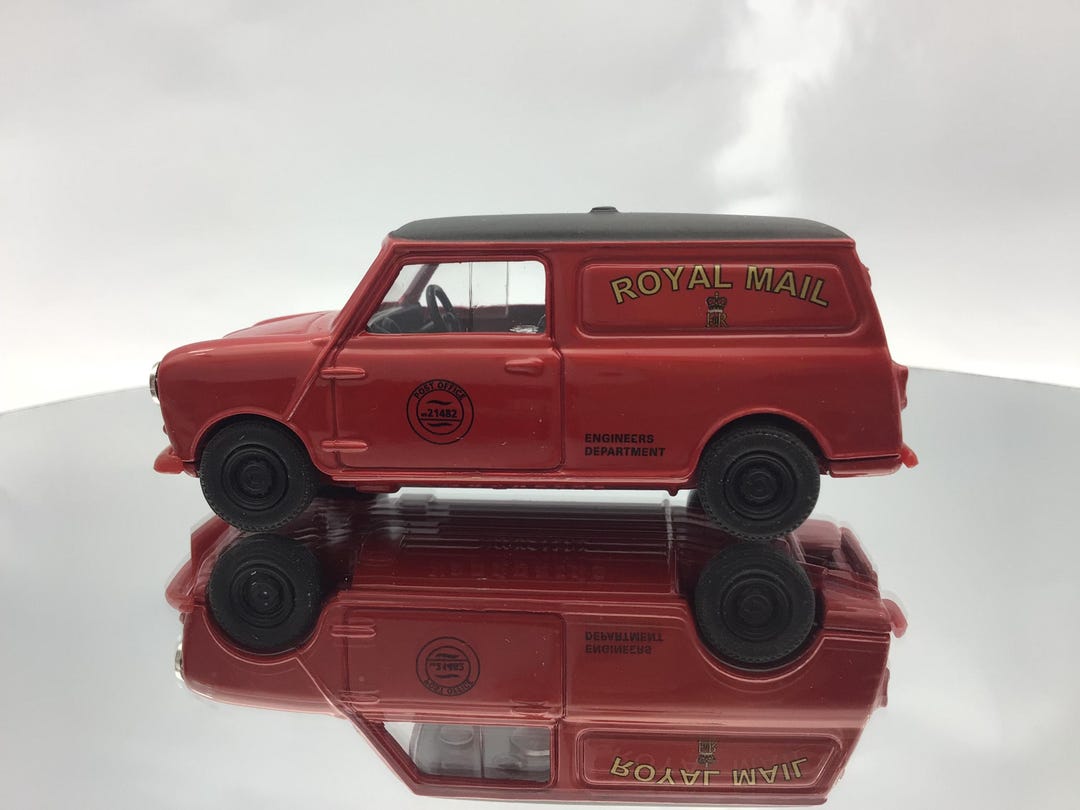 Austin Mini Van - Royal Mail - 1/43 Scale Vintage Model by Vanguards - Etsy