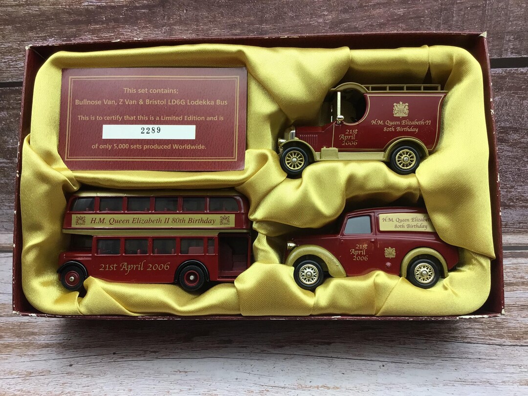 Corgi Lledo Queen Elizabeth 80th Birthday, 2006, Boxed Set - Etsy UK