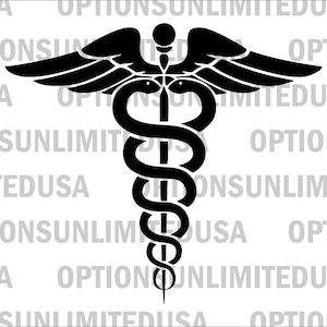 Medic Logo, Healthcare Snake & Wings Design, Medical Symbol, Nursing ...