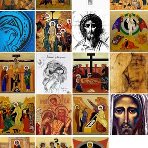 Neocatechumenal Way Icons Digital Coloring Book - Etsy