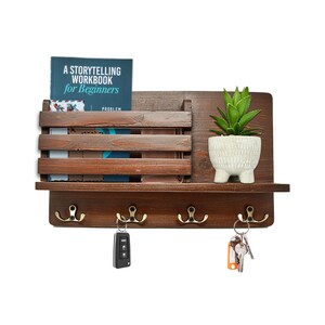 Key Holder for Wall, Unique and Desire Key Holder Made of Wooden ...