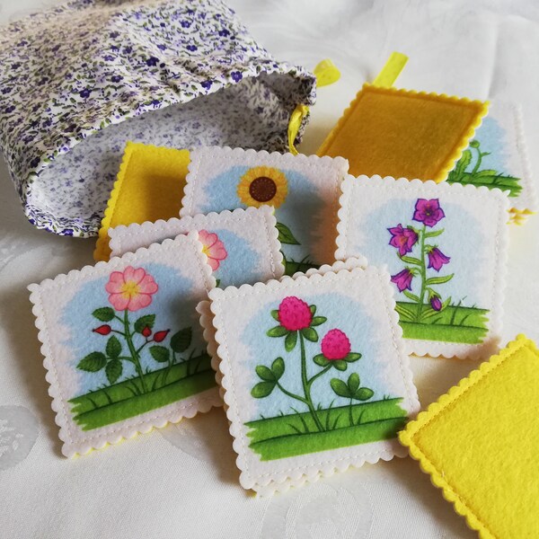 Felt Memory Game - Etsy