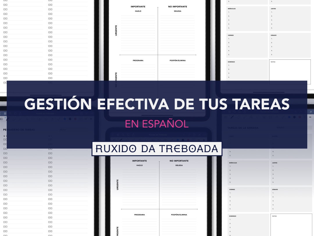 Weekly Task Management (important/urgent) - Minimalist Printable ...