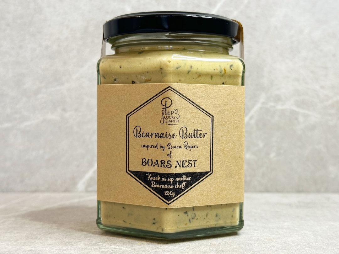 Béarnaise Butter, Béarnaise, Boars Nest Edition, Simon Rogers, Jar of ...