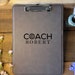 Custom Baseball Coach Clipboard, Gift for Baseball Coach, Engraved ...