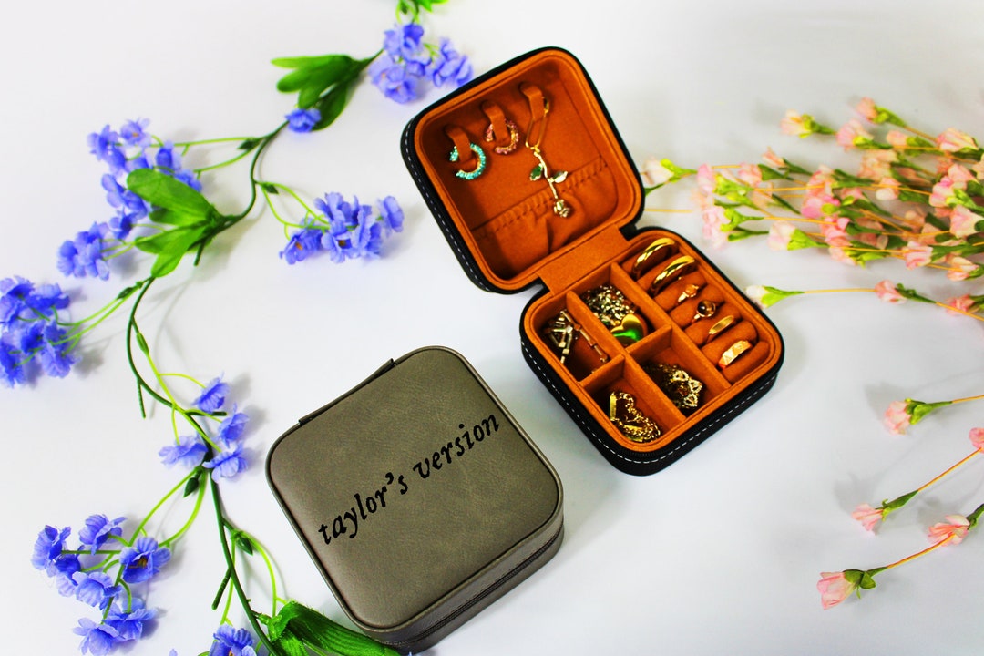 Taylor's Version Jewelry Travel Box, Swiftie Jewelry Box, Jewelry Box ...