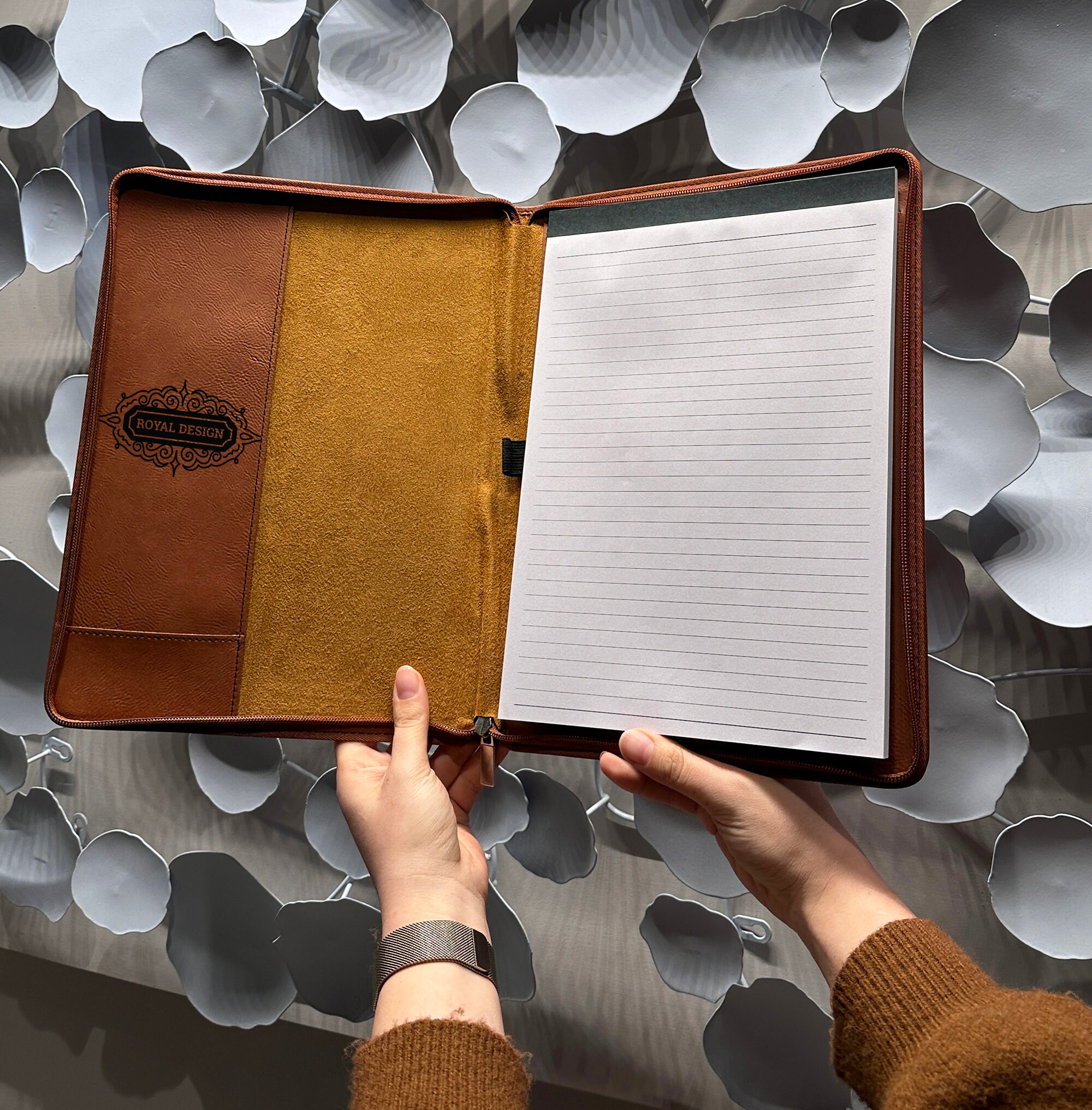 Personalized Business Leather Portfolio Custom Portfolio - Etsy