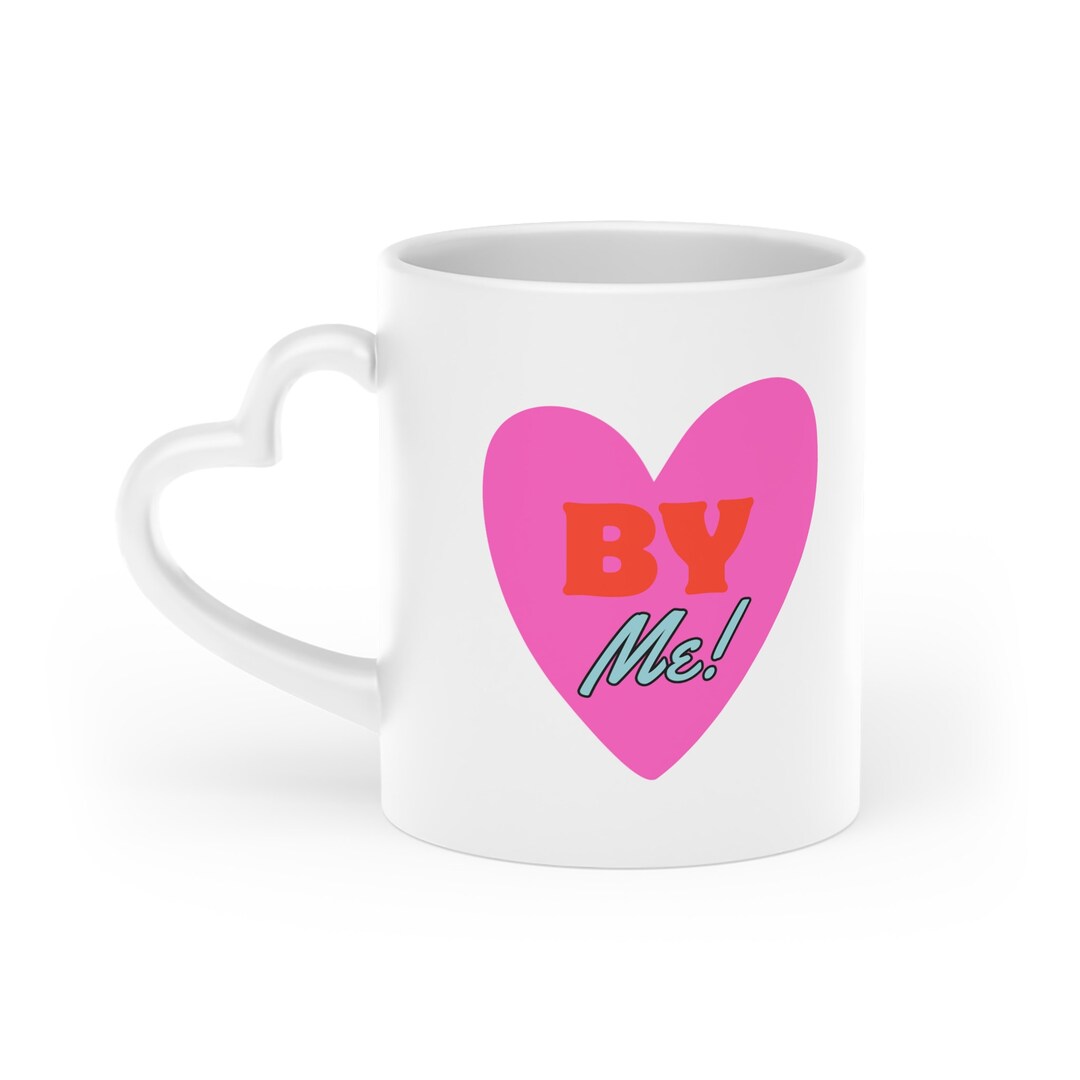 Love Embrace Mug Heart Shaped Coffee Cup Valentines Day Gift - Etsy