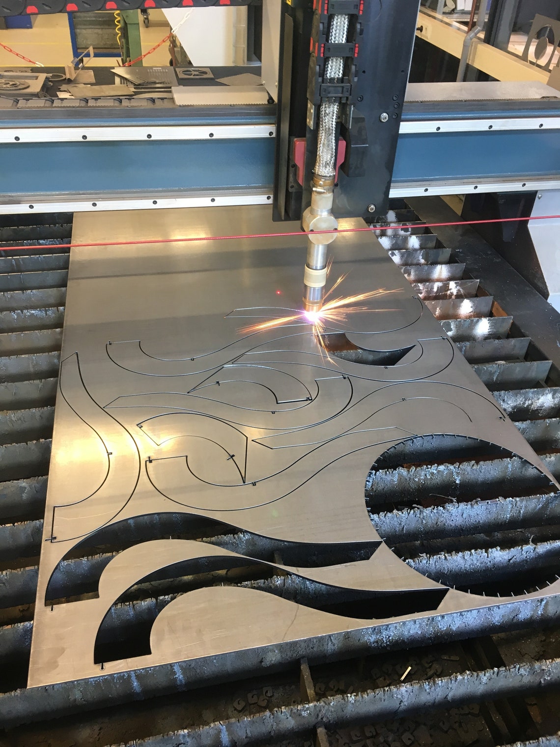 Design Fire Pit (+/-60x80cm) 6mm Steel (dxf) - Etsy