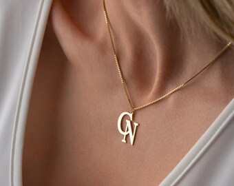 Custom Letters Pendant - Etsy