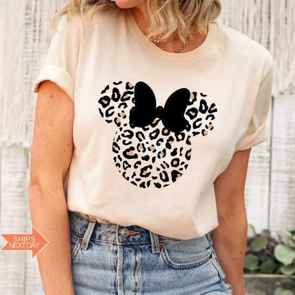 Leopard Minnie Mouse Etsy