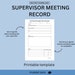 Dissertation Meeting Record, Thesis Supervisor Meeting Log, Masters Phd ...