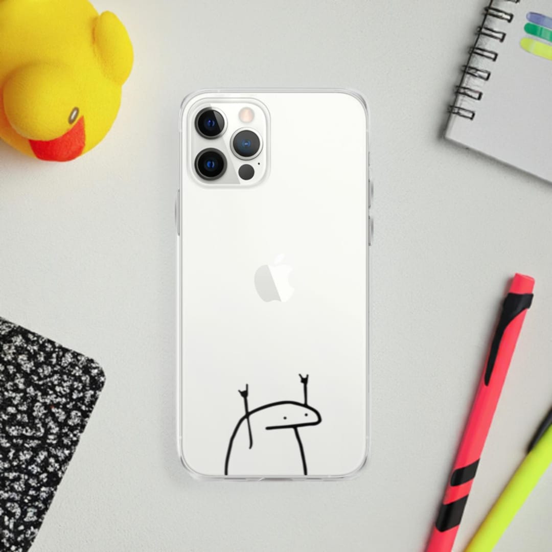 Funny Clear iPhone Case Minimal– Fun, Functional, and Full of ...