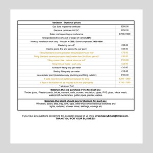 Construction Quotation Template! Create Professional Looking Quotation ...