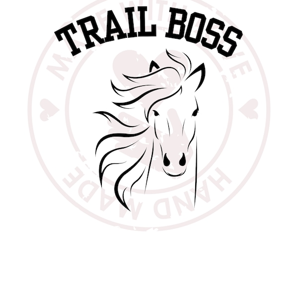 Trail Boss Svg - Etsy