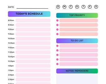 Undated Essential Digital Planner for Success A5 and A4 - Etsy Canada