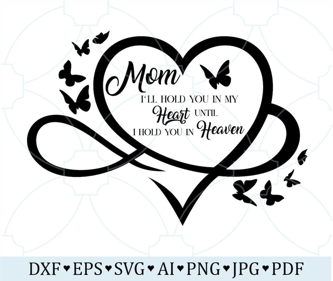 In Loving Memory Mom SVG Png, Mom Memorial Svg, Mother Memorial Shirt ...