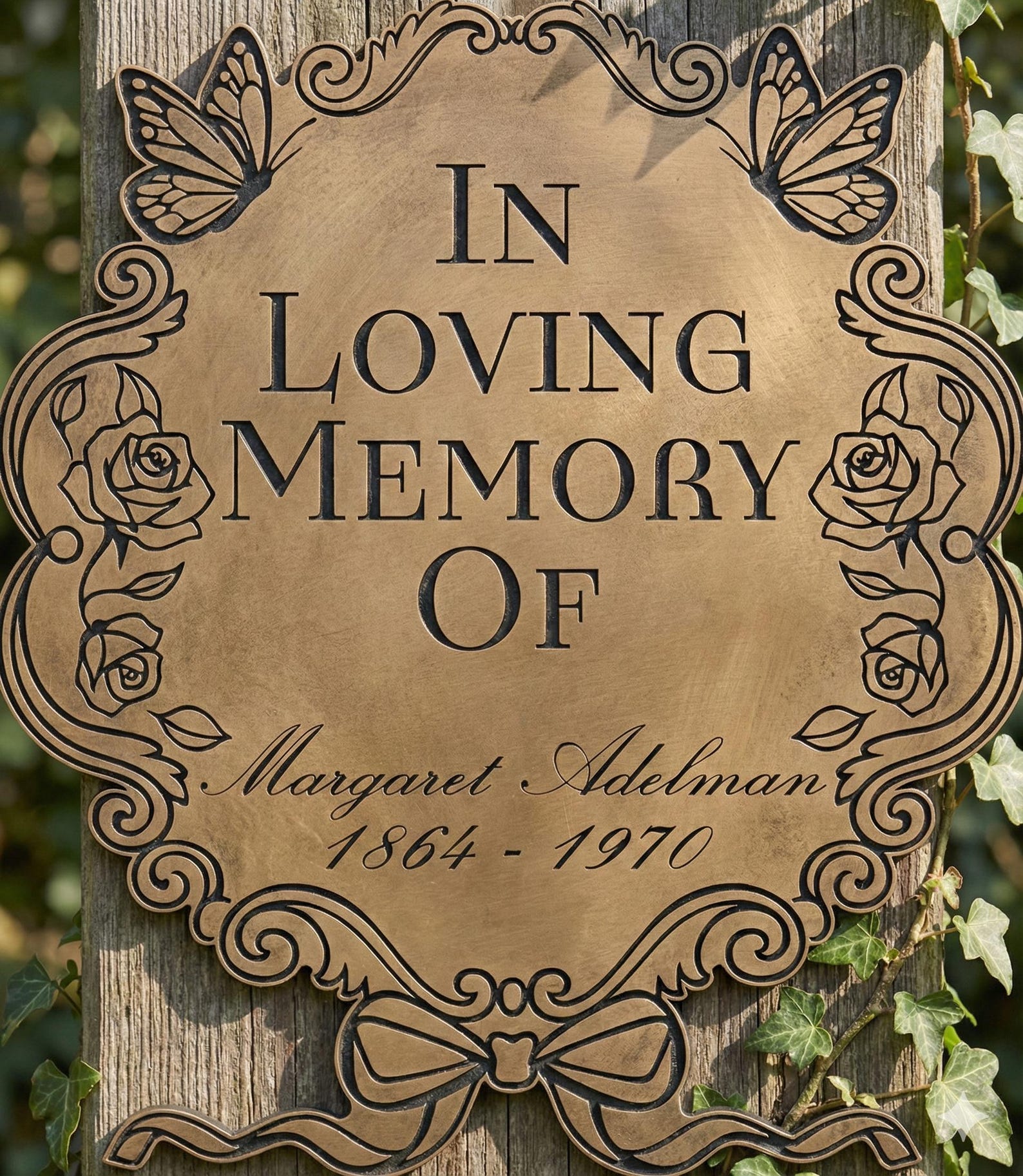 In Loving Memory SVG Frame, Memorial Floral Wreath Design, Personalized ...