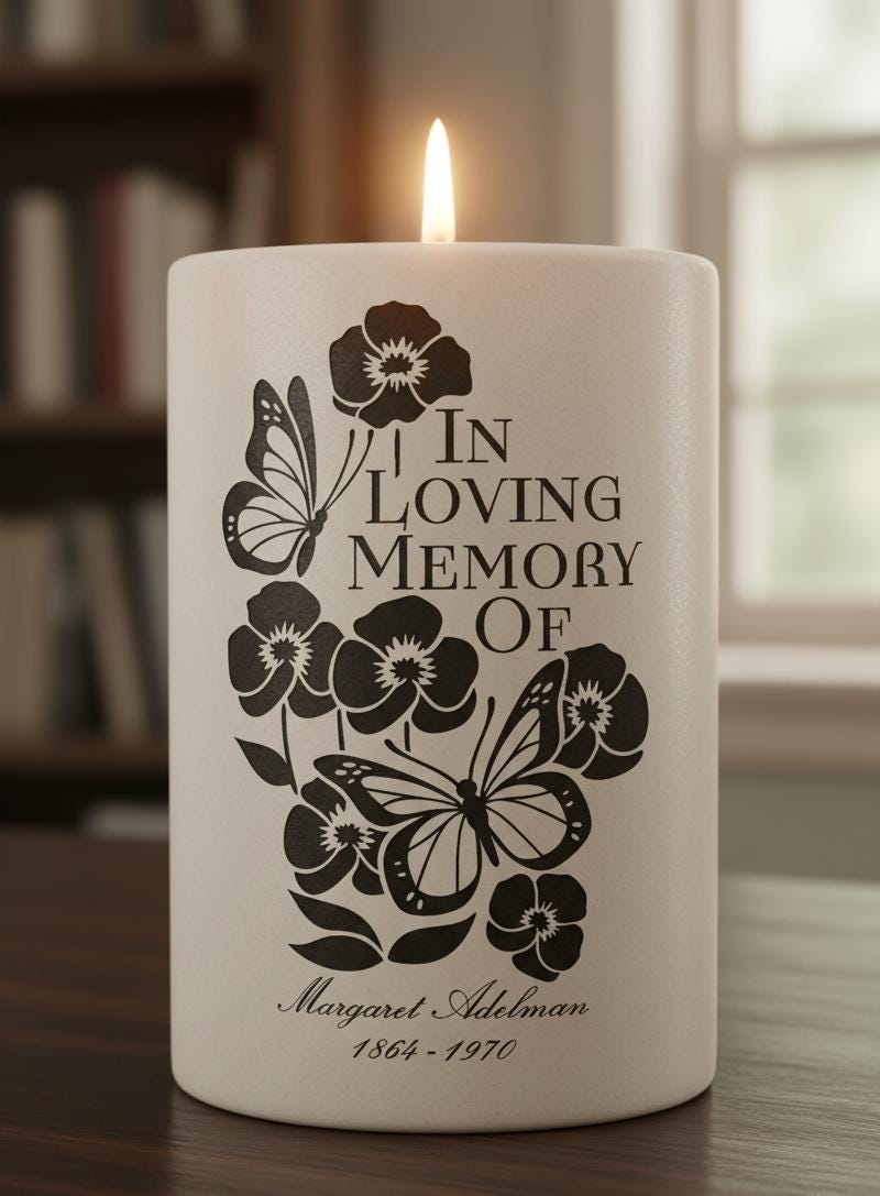 In Loving Memory SVG Butterfly Memorial Design, Sympathy Remembrance ...