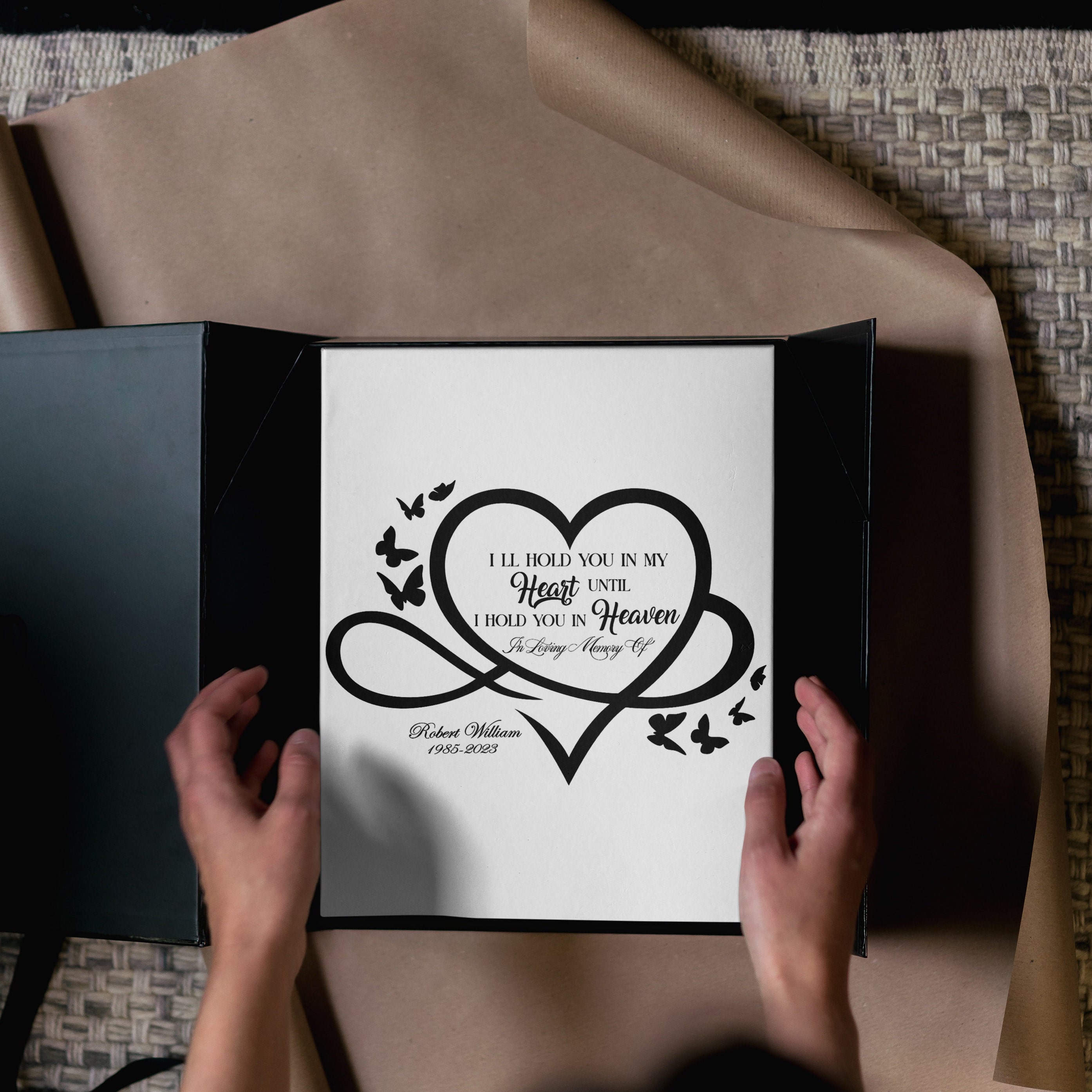 I Ll Hold You in My Heart Quotes Svg Png, in Loving Memory Svg, Rest in ...