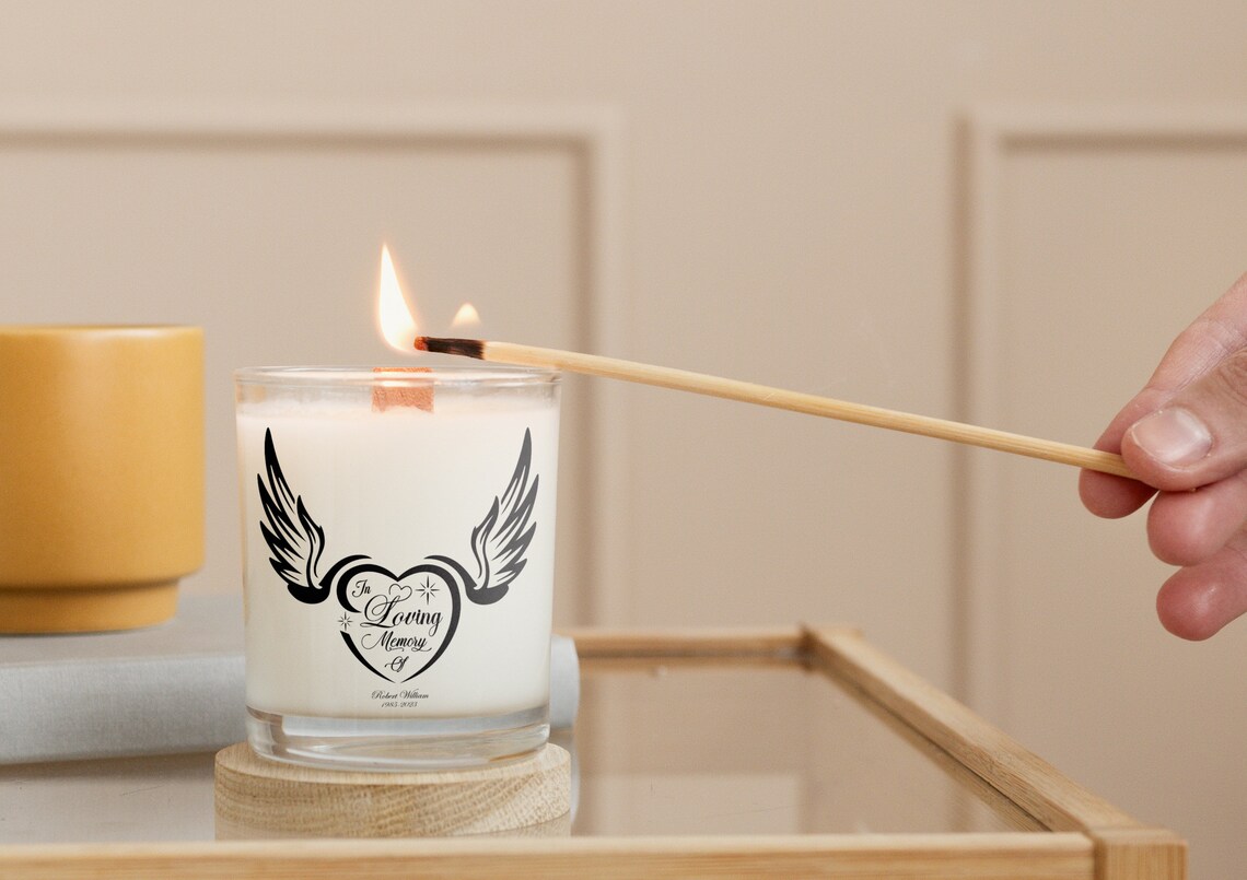 In Loving Memory of Heart Wings SVG, in Memory of SVG Png, Memorial ...