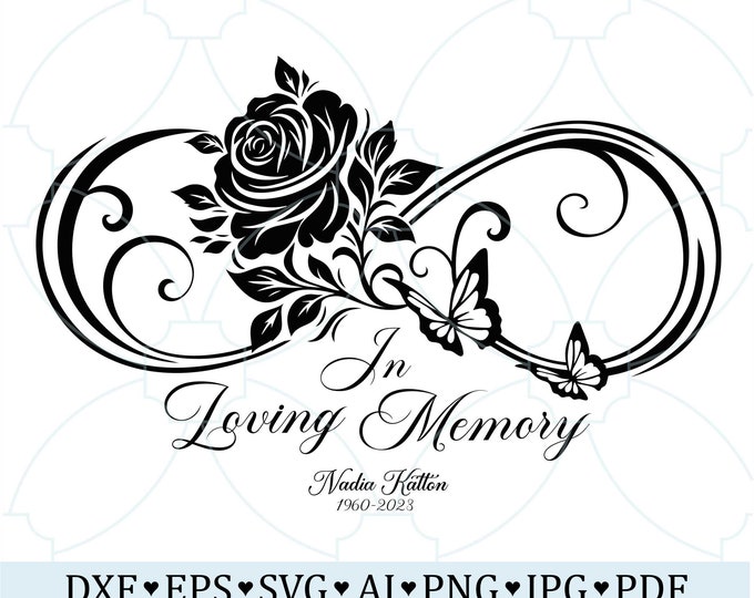In Loving Memory Mom SVG Png, Mom Memorial Svg, Mother Memorial Shirt ...