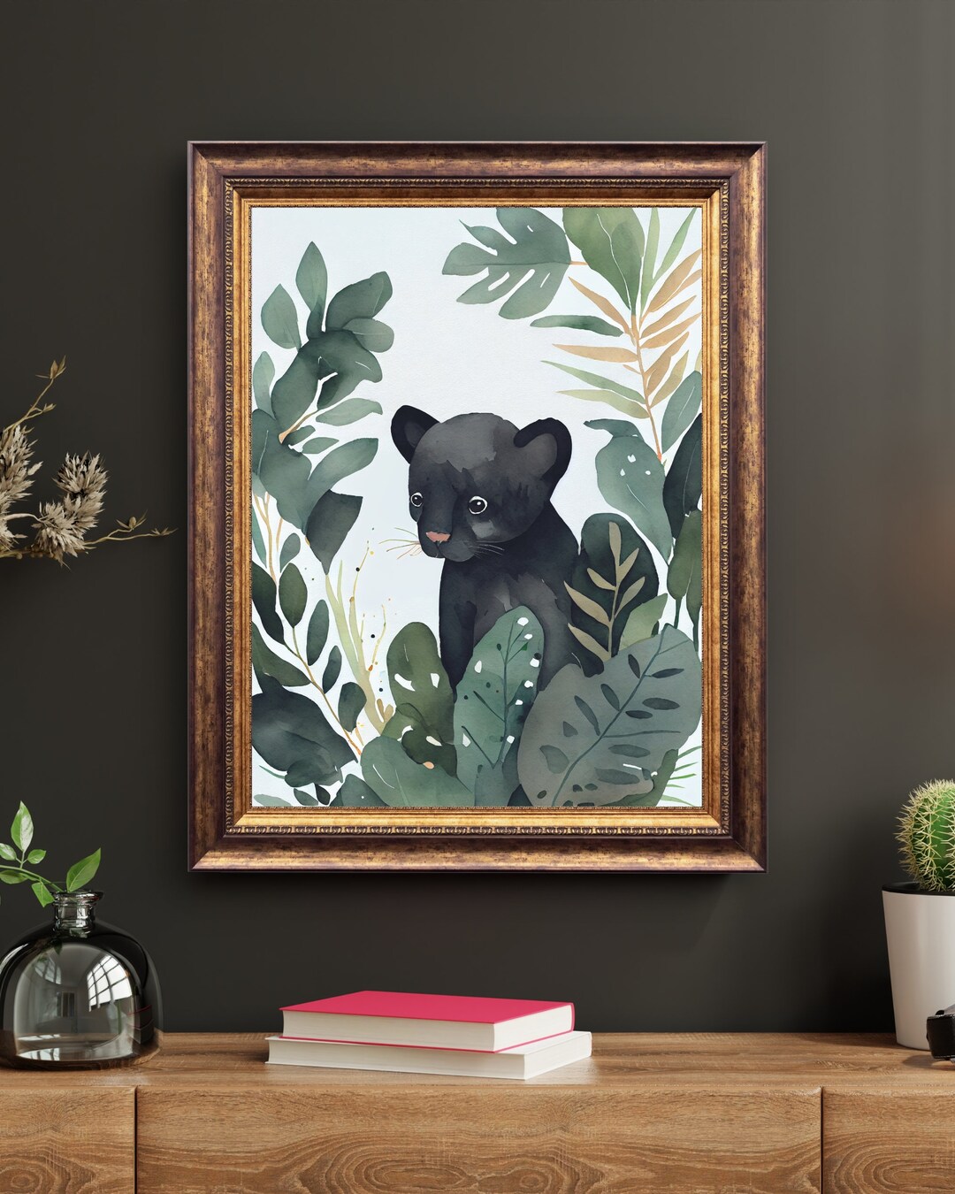 Minimalist Children's Art Cartoon Prints Fantasy Wall Art Nursery Wall ...