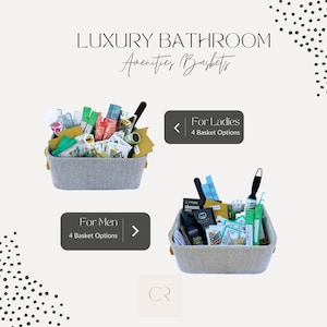 Luxury Guest Bathroom Amenities Basket/kit Weddings/parties/event - Etsy