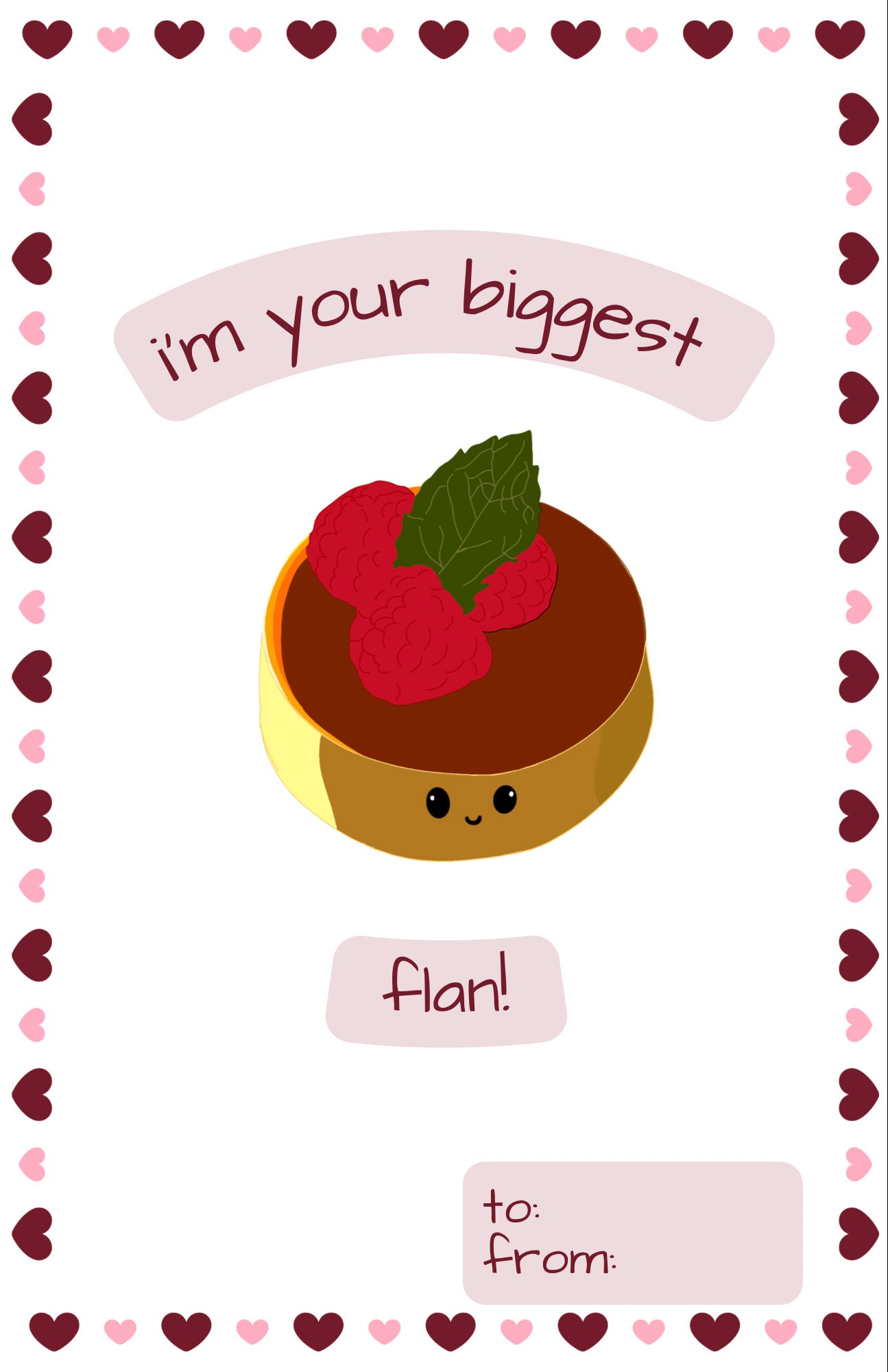 Food Pun Digital Valentines Day Cards, Printable Funny Valentines, Cute ...