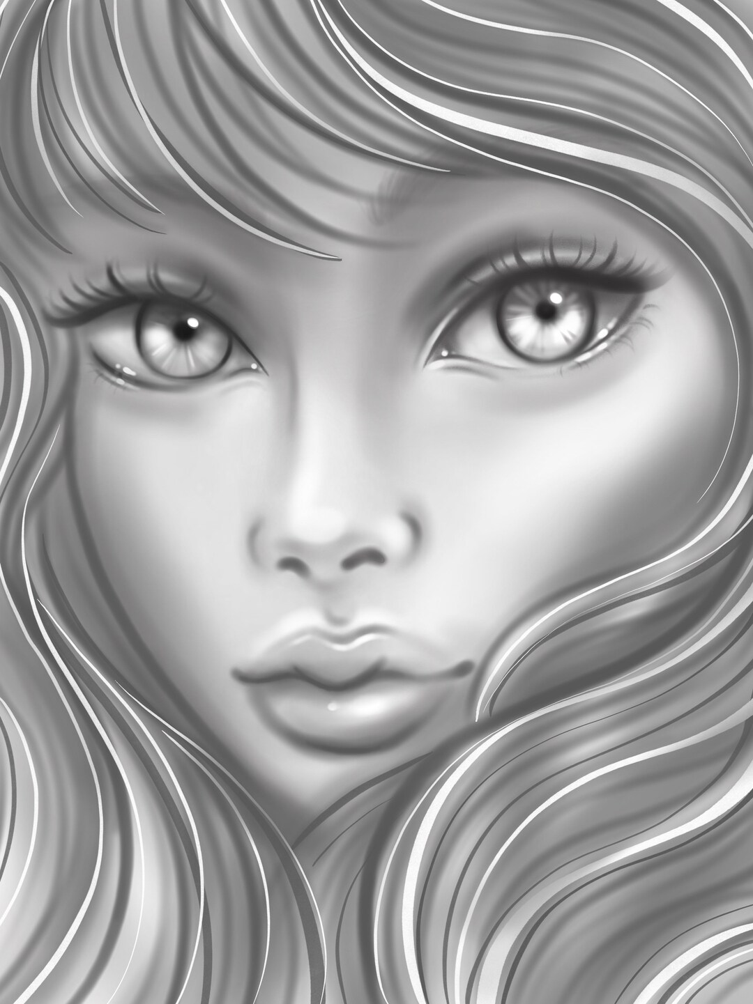 Petra Coloring Page for Adults Grayscale Coloring Page Instant Download ...