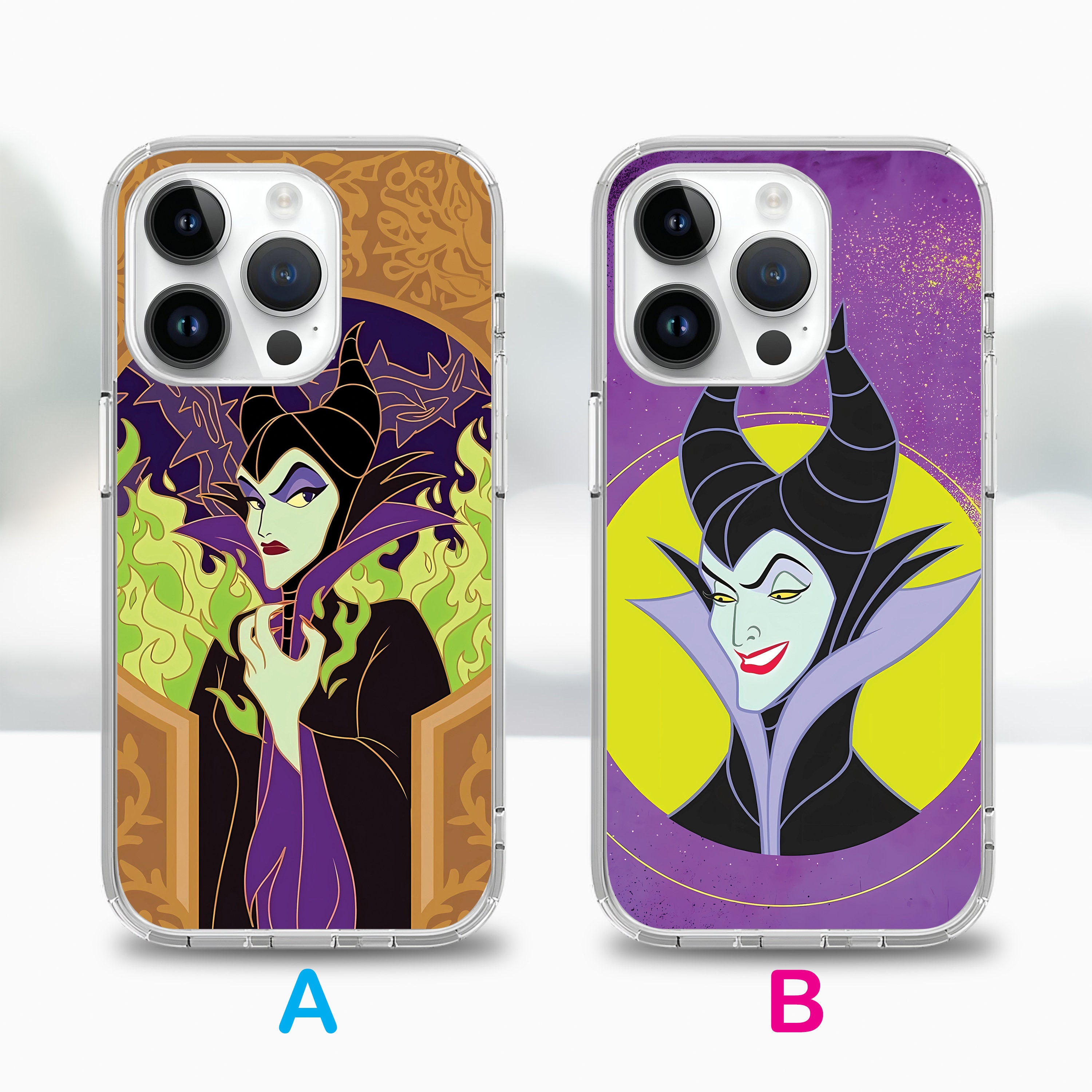 Maleficent Cartoon Movie Phone Case for iPhone 15 14 13 12 11 - Etsy