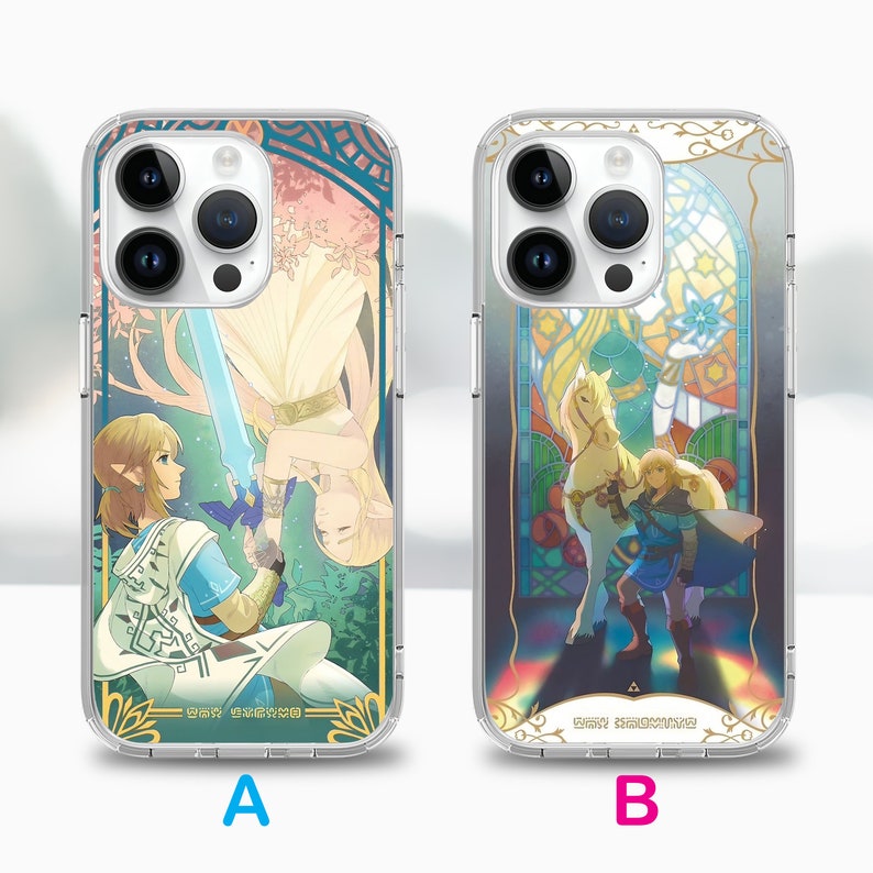 The Legend of Zelda Art of Zelda and Link Phone Case for - Etsy
