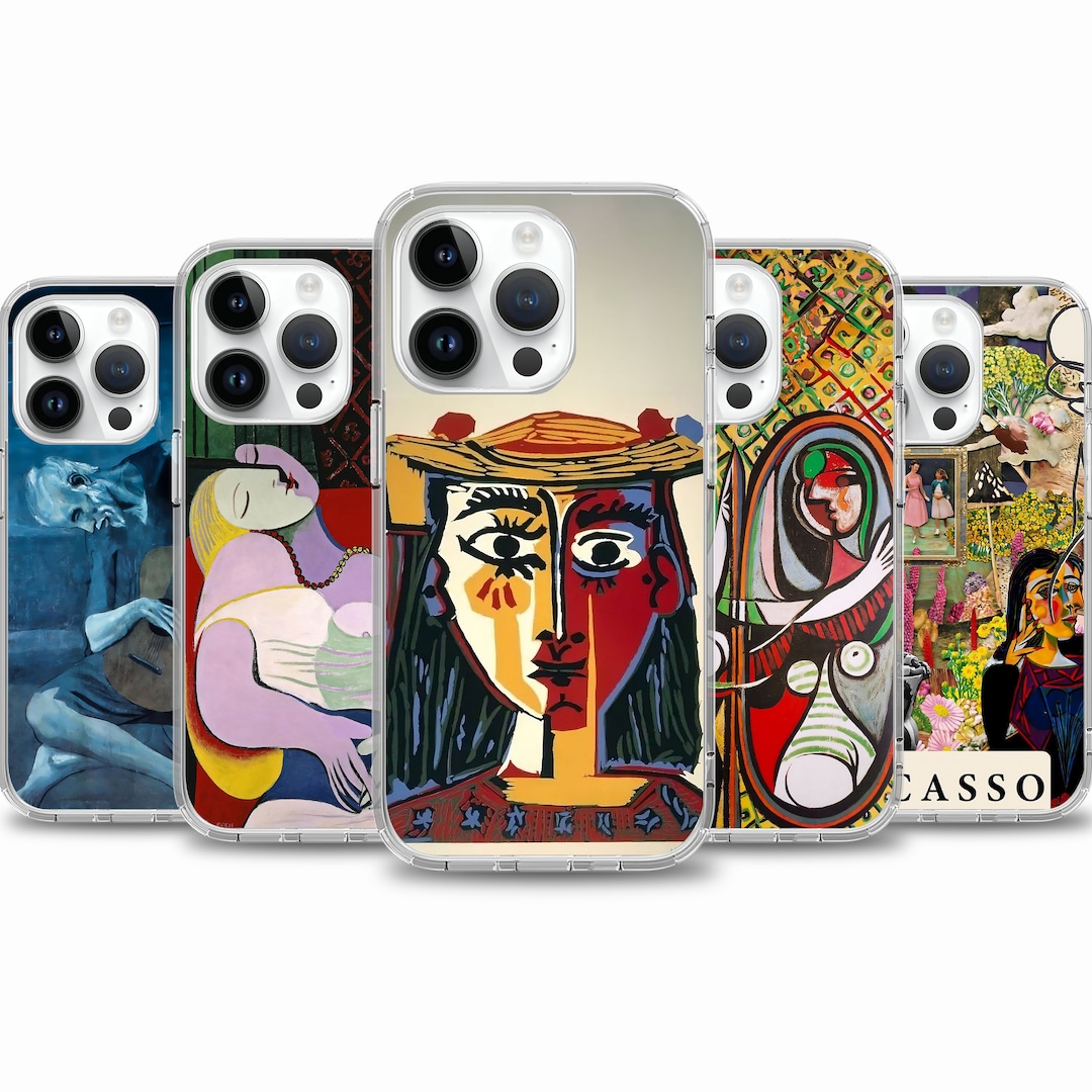 Pablo Picasso Art Painting Case for iPhone 16e 16 15 14 13 Case for ...