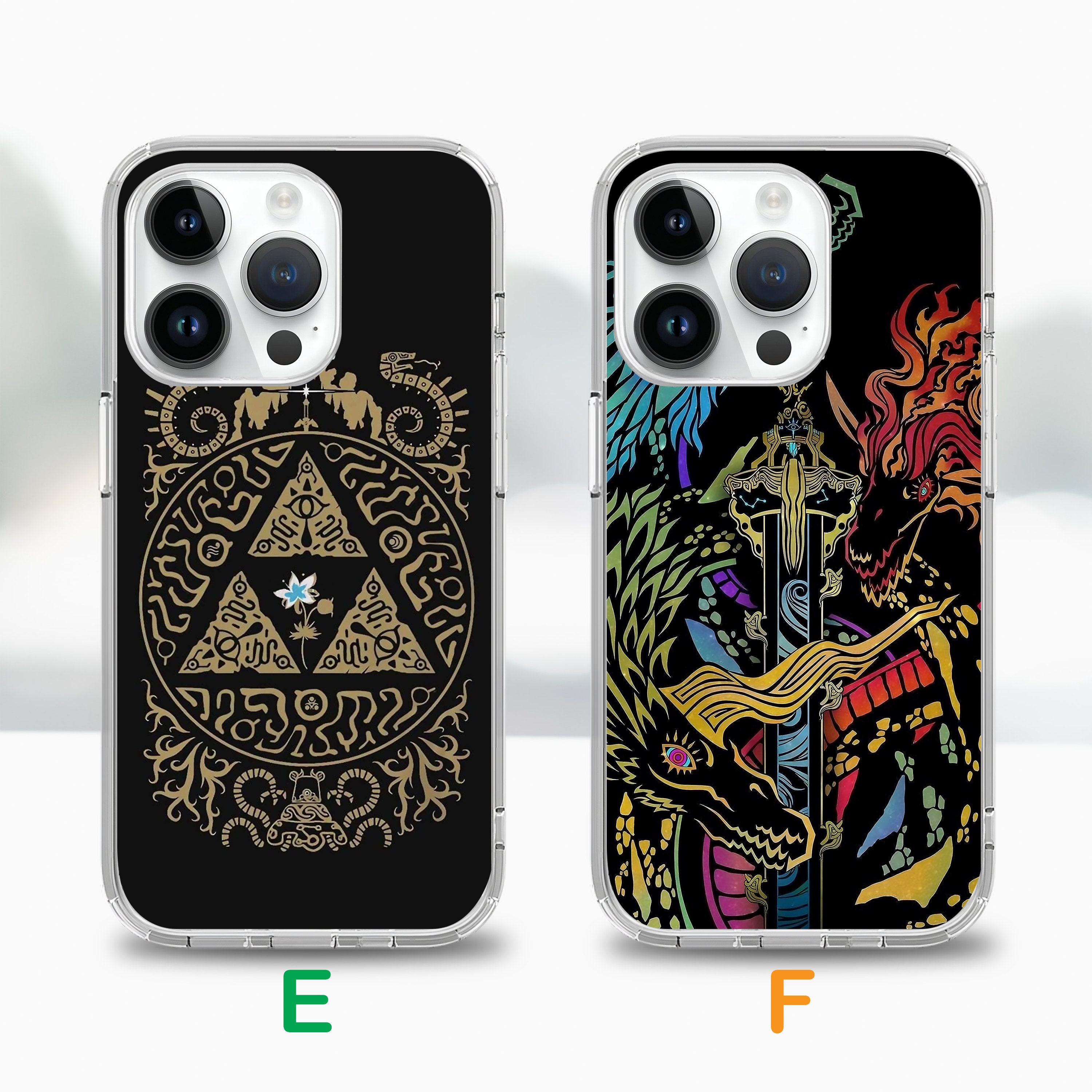 The Legend of Zelda Master Sword Art Phone Case for iPhone 15 14 13 12 ...