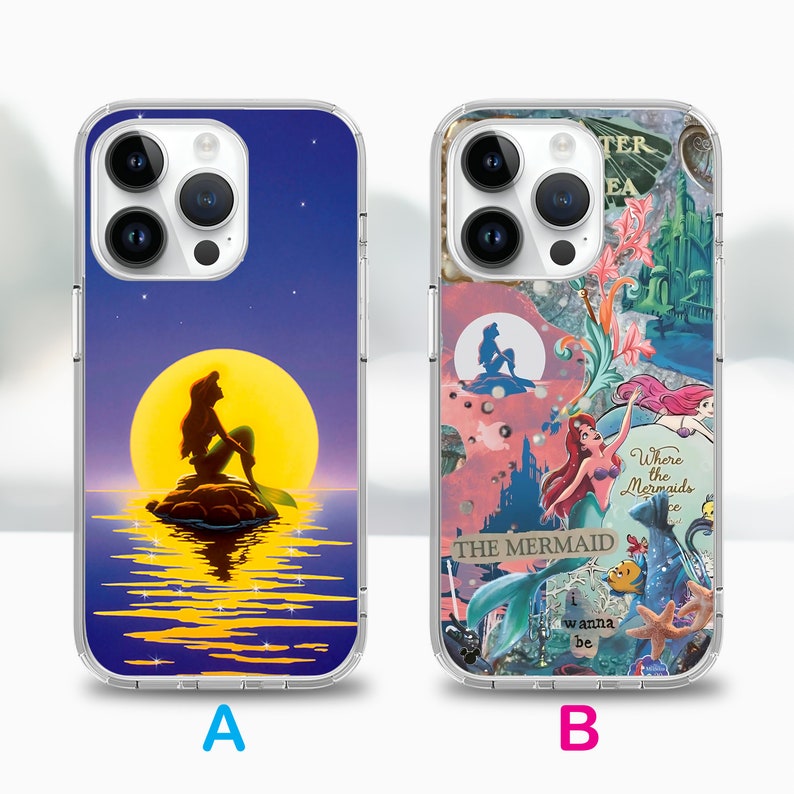 The Little Mermaid Cartoon Movie Phone Case for iPhone 15 14 - Etsy