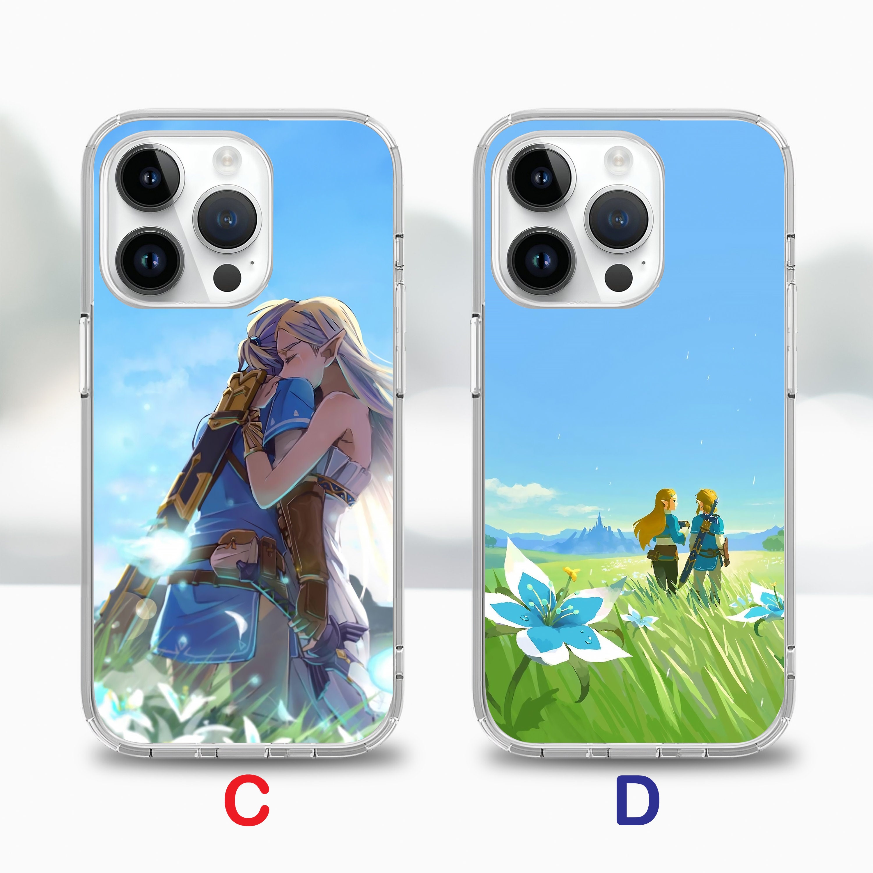 The Legend of Zelda Art of Zelda and Link Phone Case for - Etsy