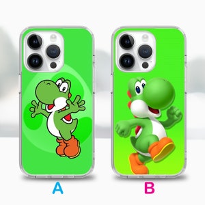Yoshi Game Phone Case for iPhone 16e 16 15 14 13 Case for Samsung S25 ...