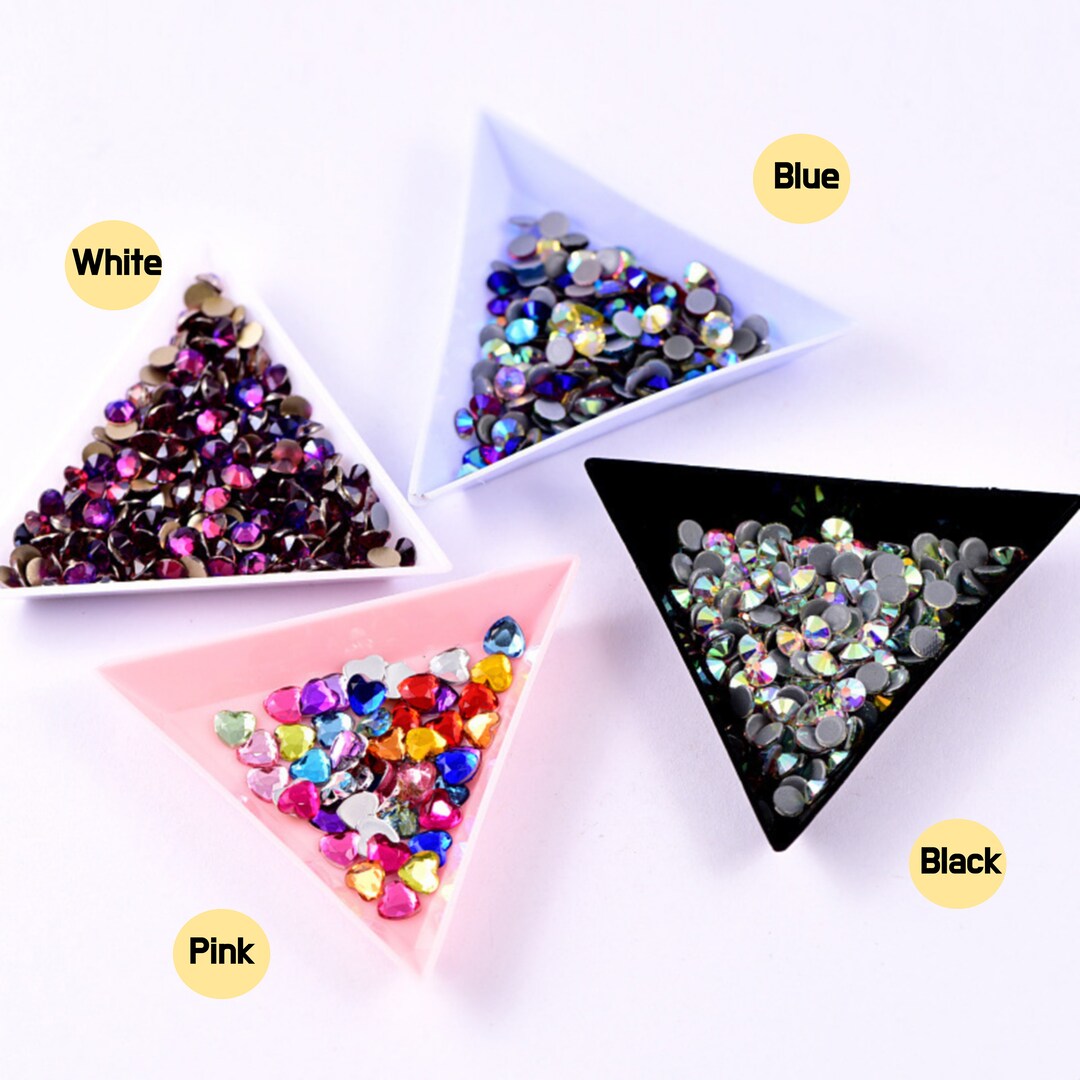 Rhinestone Sorting Trays: Pearl Bead Organizer - Set of 5 - Etsy