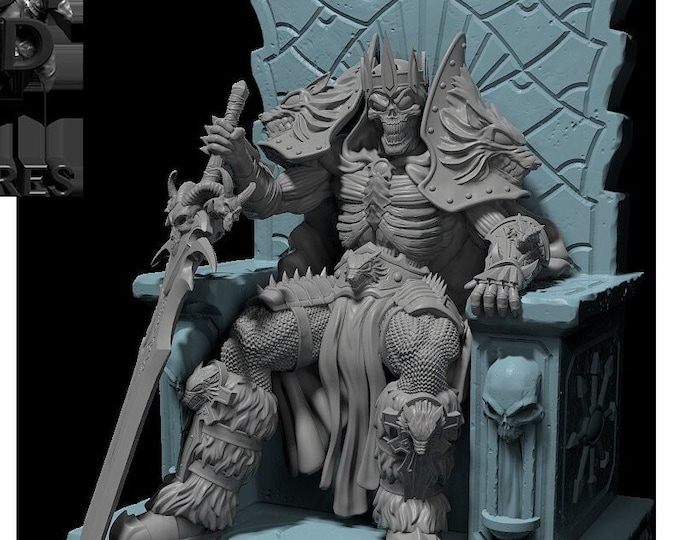 Lich King 2 Poses Anime Dungeons 8K Resolution 3D Print Strong ...